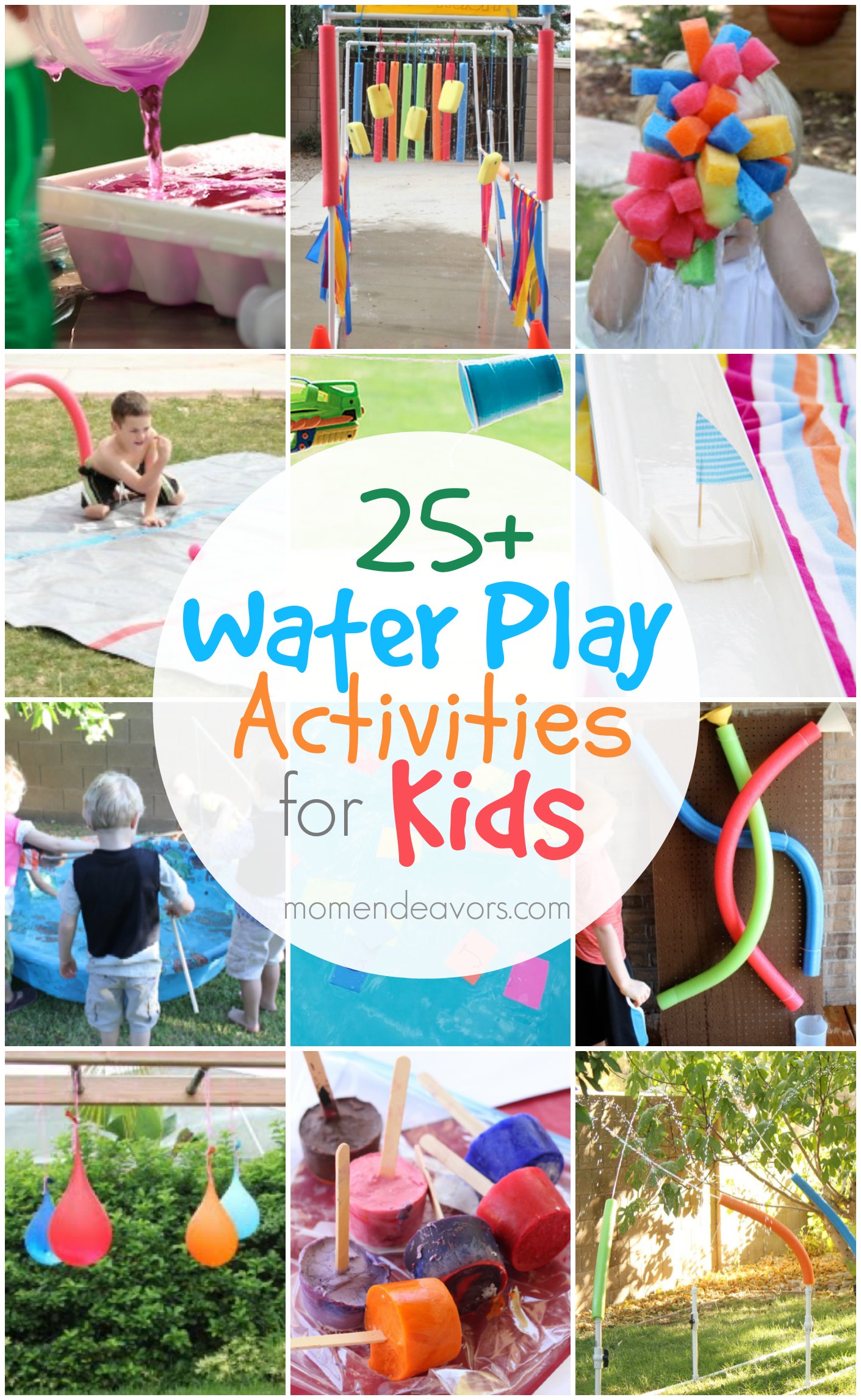 25 Outdoor Water Play Activities For Kids Mom Endeavors