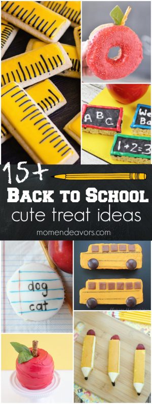 15+ Cute Back to School Treats - Mom Endeavors