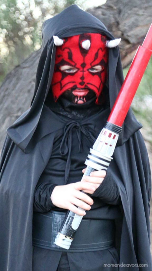 DIY Star Wars Darth Maul Costume - Mom Endeavors