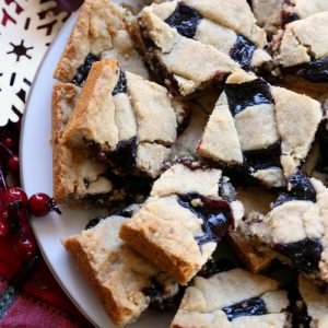Eastern European Christmas Jam Cookie Bars - Mom Endeavors