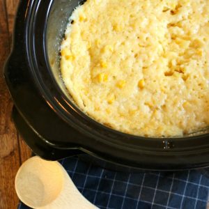 Easy Crock Pot Corn Casserole - Mom Endeavors
