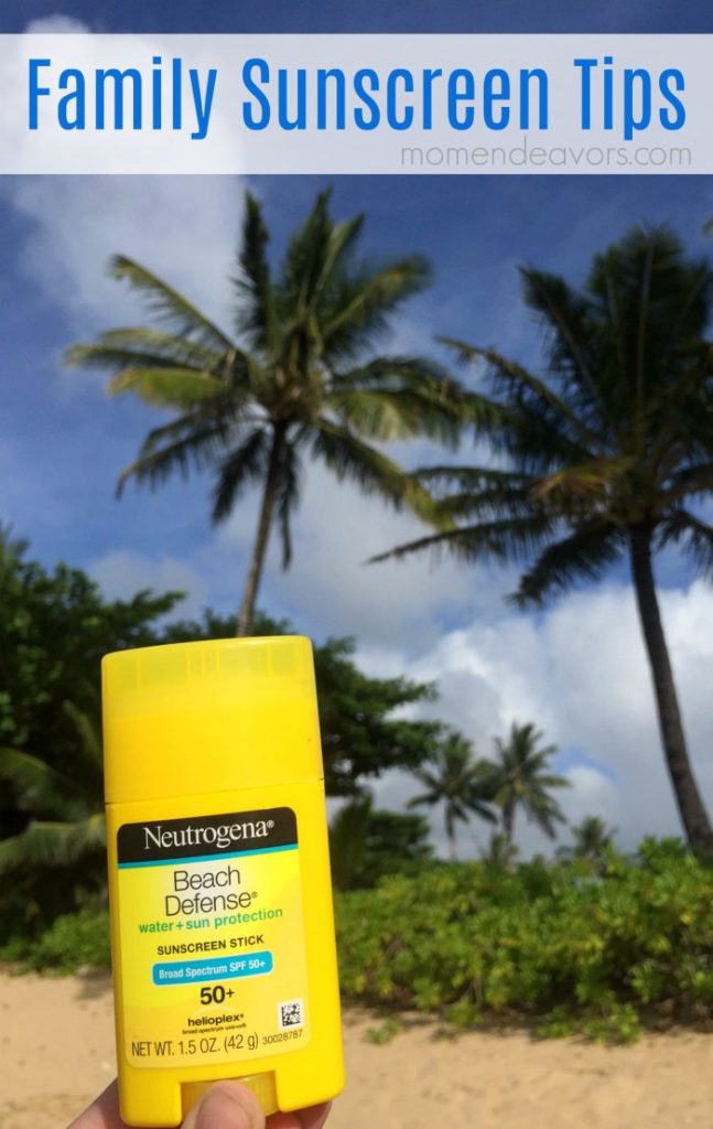 Family Sunscreen Tips - Mom Endeavors