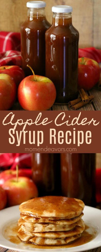 Apple Cider Syrup - Mom Endeavors