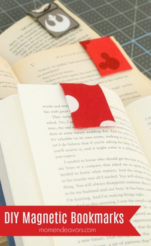 How to Make Fabric Magnetic Bookmarks - Mom Endeavors