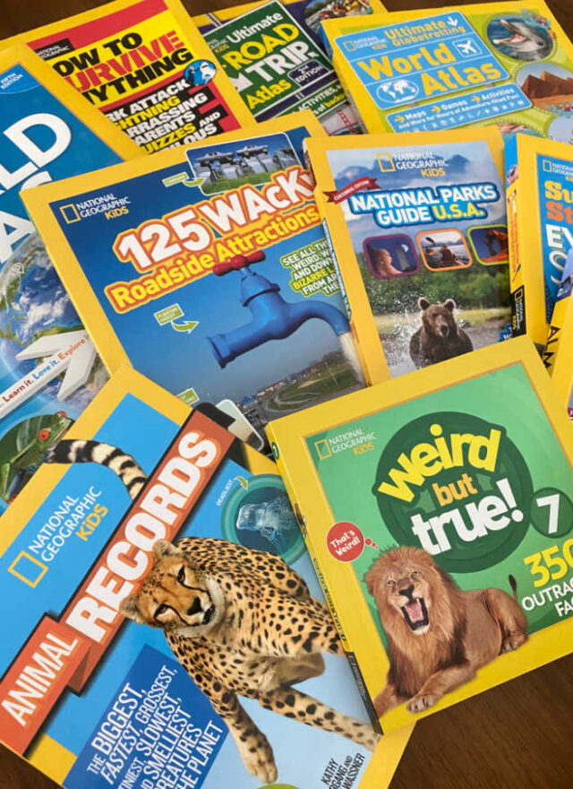 15+ Fun & Educational National Geographic Books for Kids (Giveaway ...